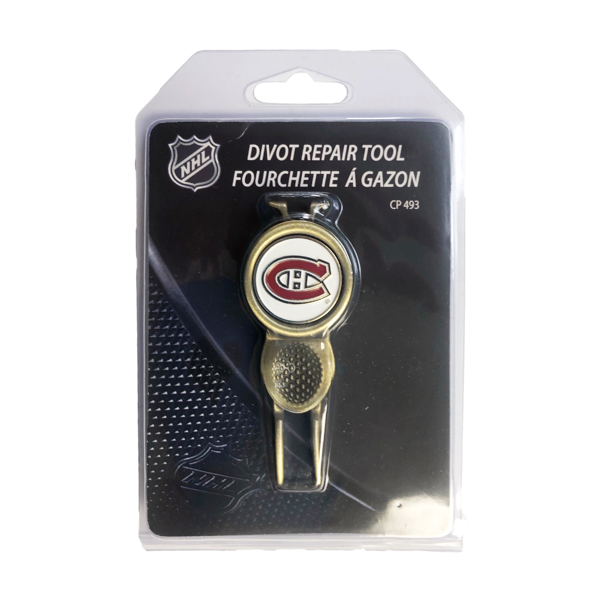 Brass Divot Tool w/Ball Marker Montreal Canadiens – CaddyPro Golf Products