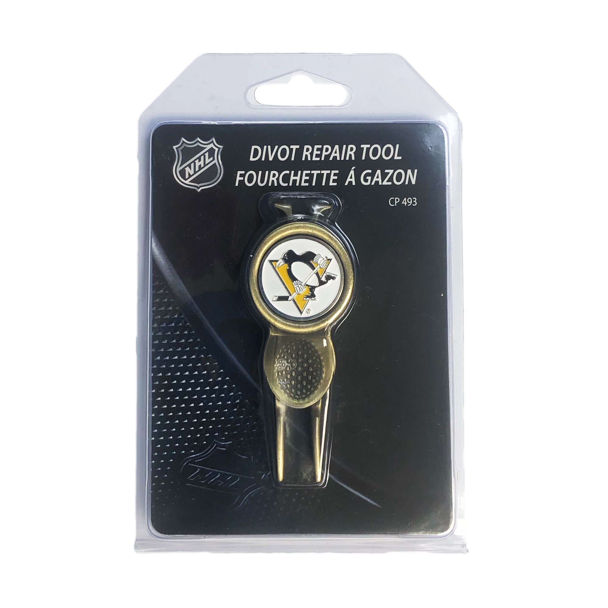 Brass Divot Tool w/Ball Marker Pittsburgh Penguins – CaddyPro Golf Products