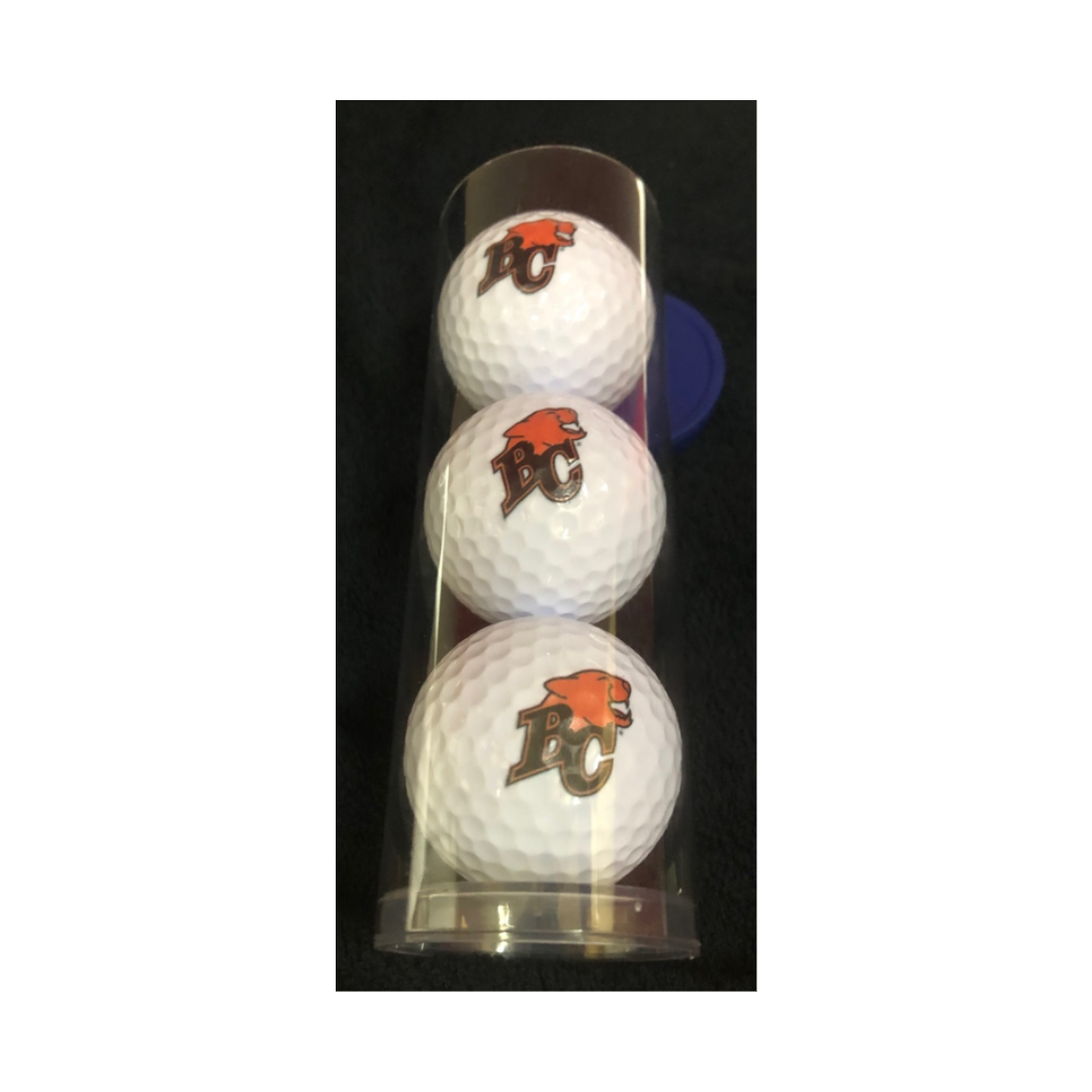 3 Ball Tube - BC Lions (white) – CaddyPro Golf Products