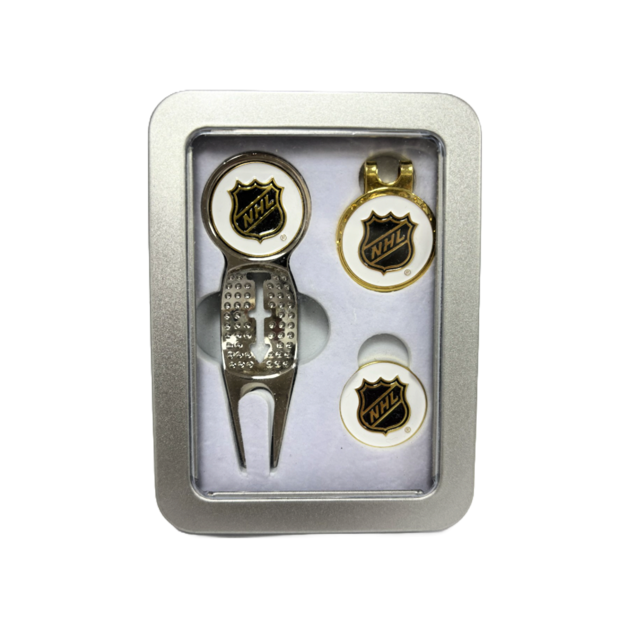 Small Gift Tin Set NHL Shield – CaddyPro Golf Products