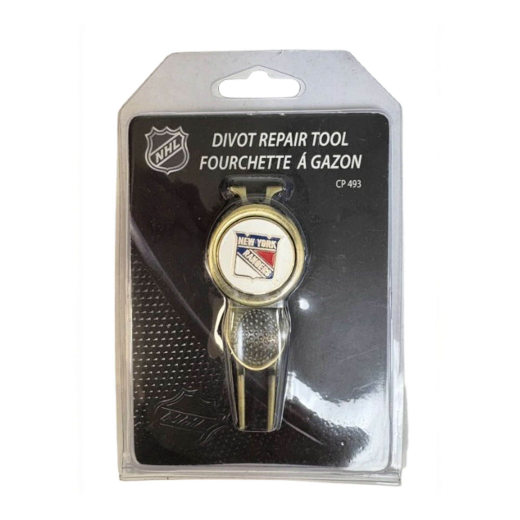 Brass Divot Tool w/Ball Marker New York Rangers – CaddyPro Golf Products