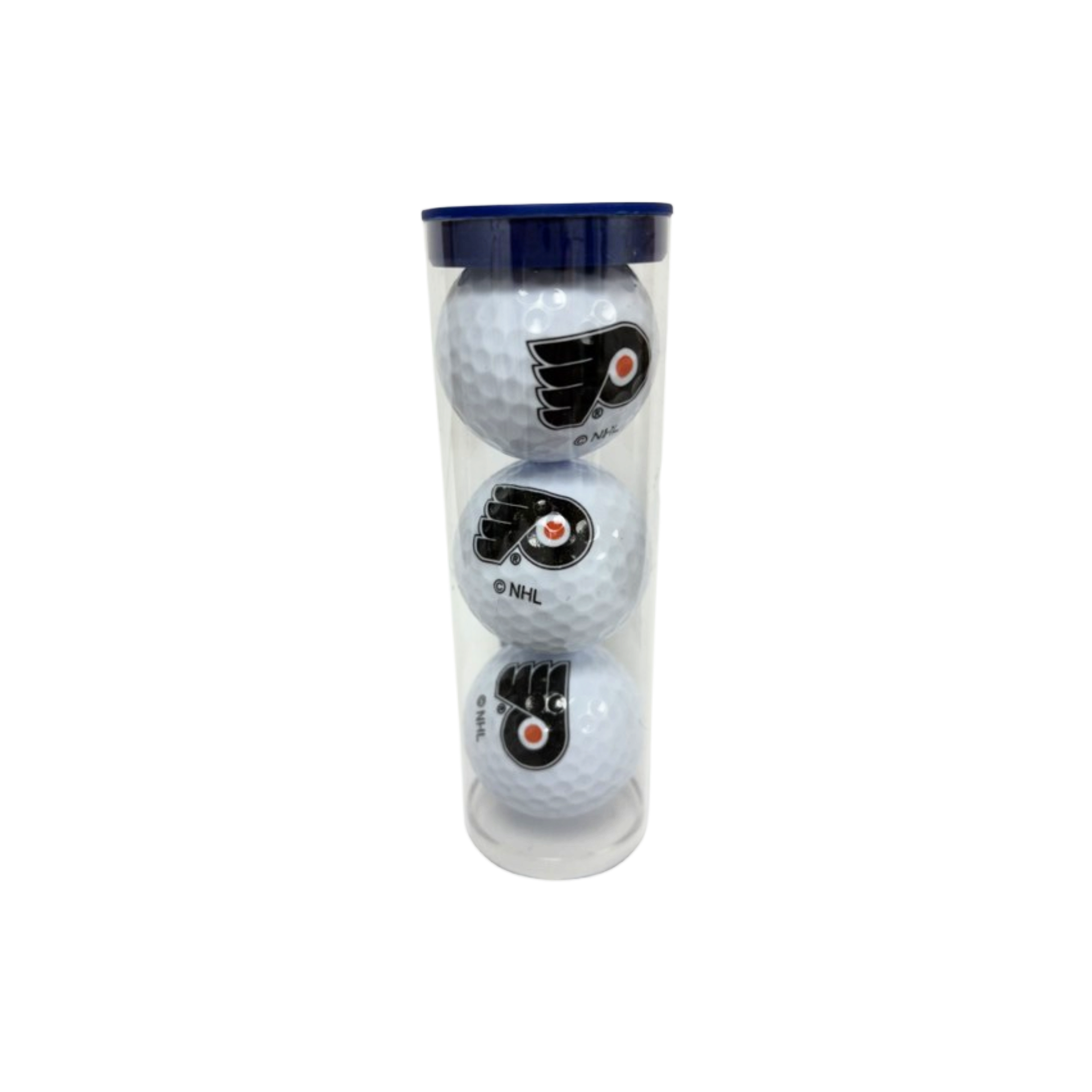 3 Ball Tube - Philadelphia Flyers (White) – CaddyPro Golf Products