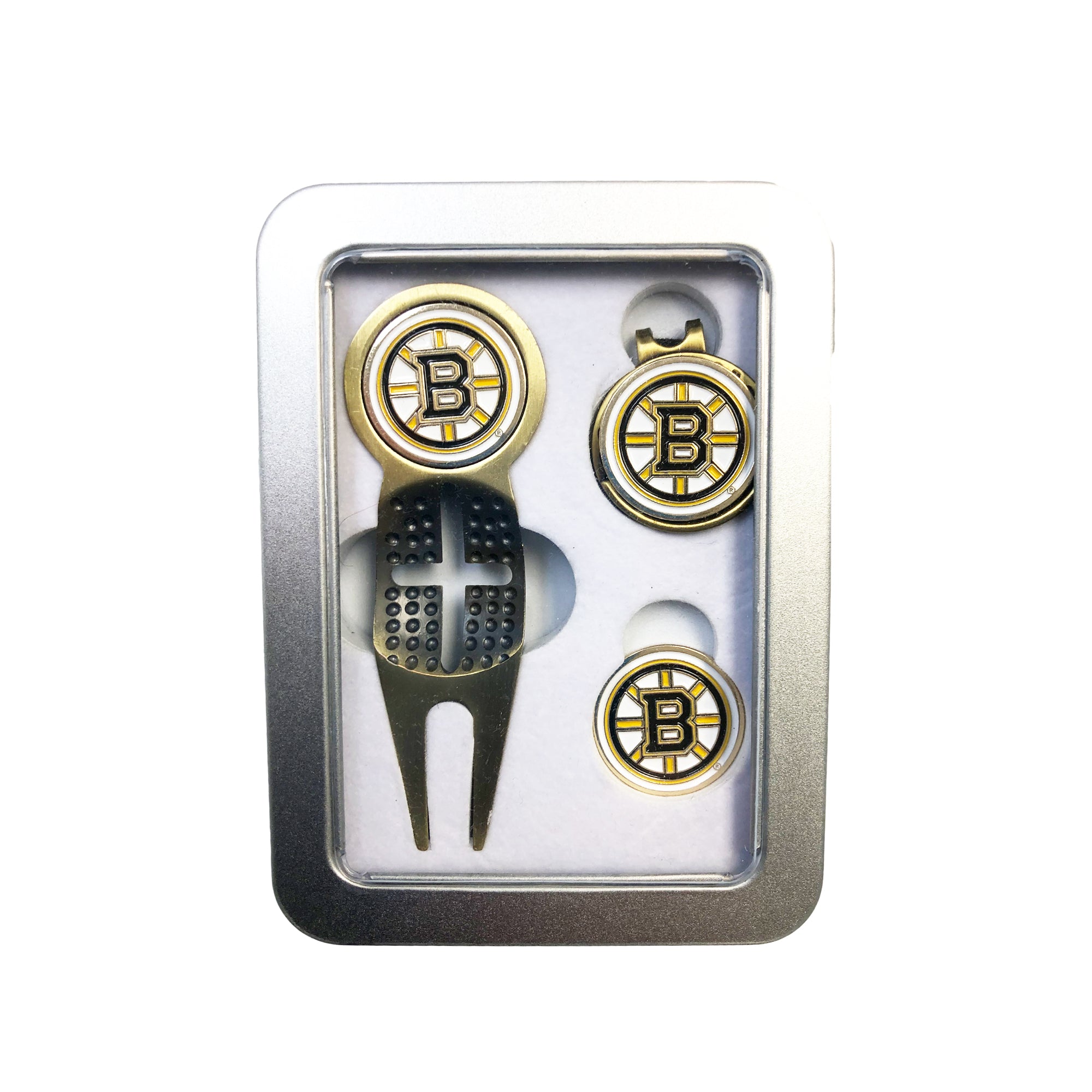 Small Gift Tin Set Boston Bruins – CaddyPro Golf Products