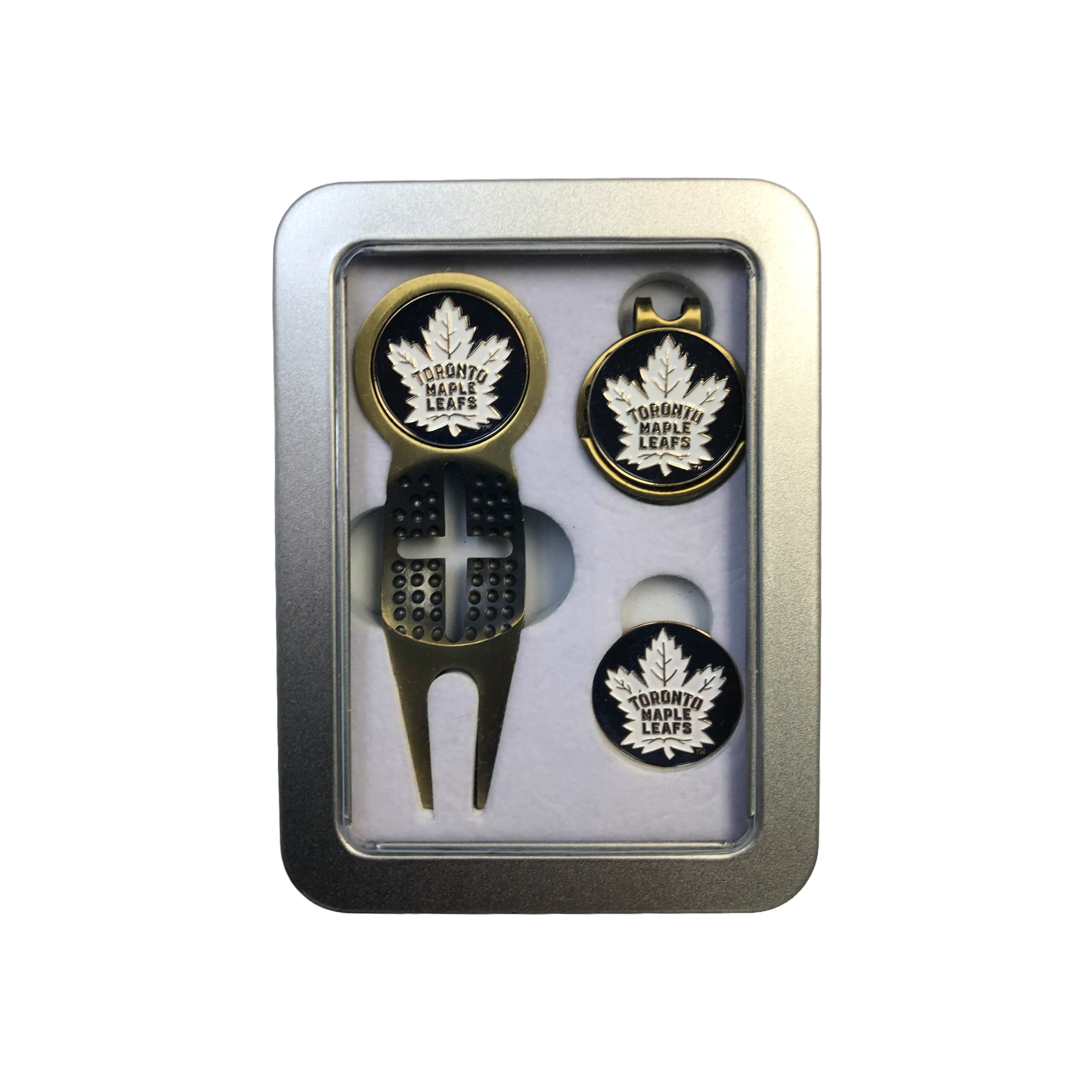 Small Gift Tin Set Toronto Maple Leafs – CaddyPro Golf Products